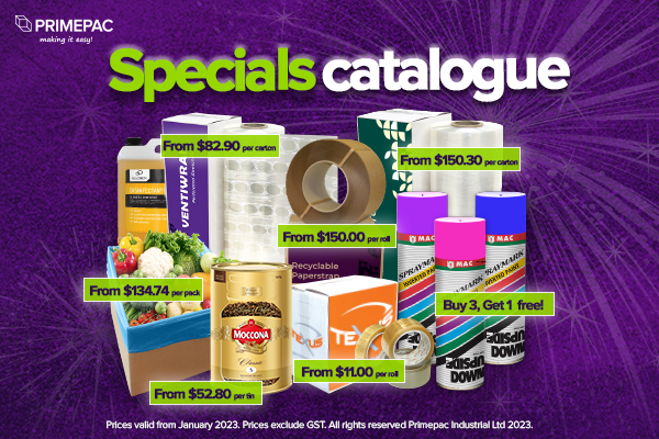 Specials catalogue | Primepac
